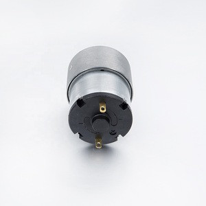 Buy Rf-520/528 Dc Motor High Torque Low Rpm Small 37mm Metal 6v 12v 24v ...