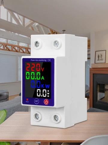 Buy Rmshebei Intelligent 2p 63a Digital Circuit Breakers 220v Rated 6ka ...