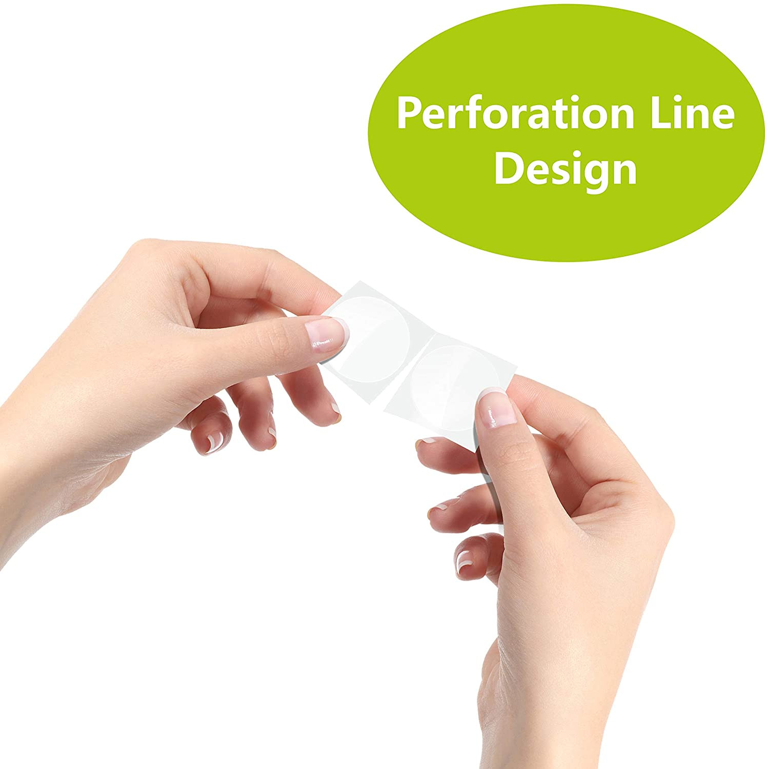 Buy Self Adhesive Transparent Logo Plastic Vinyl Stickers Label ...