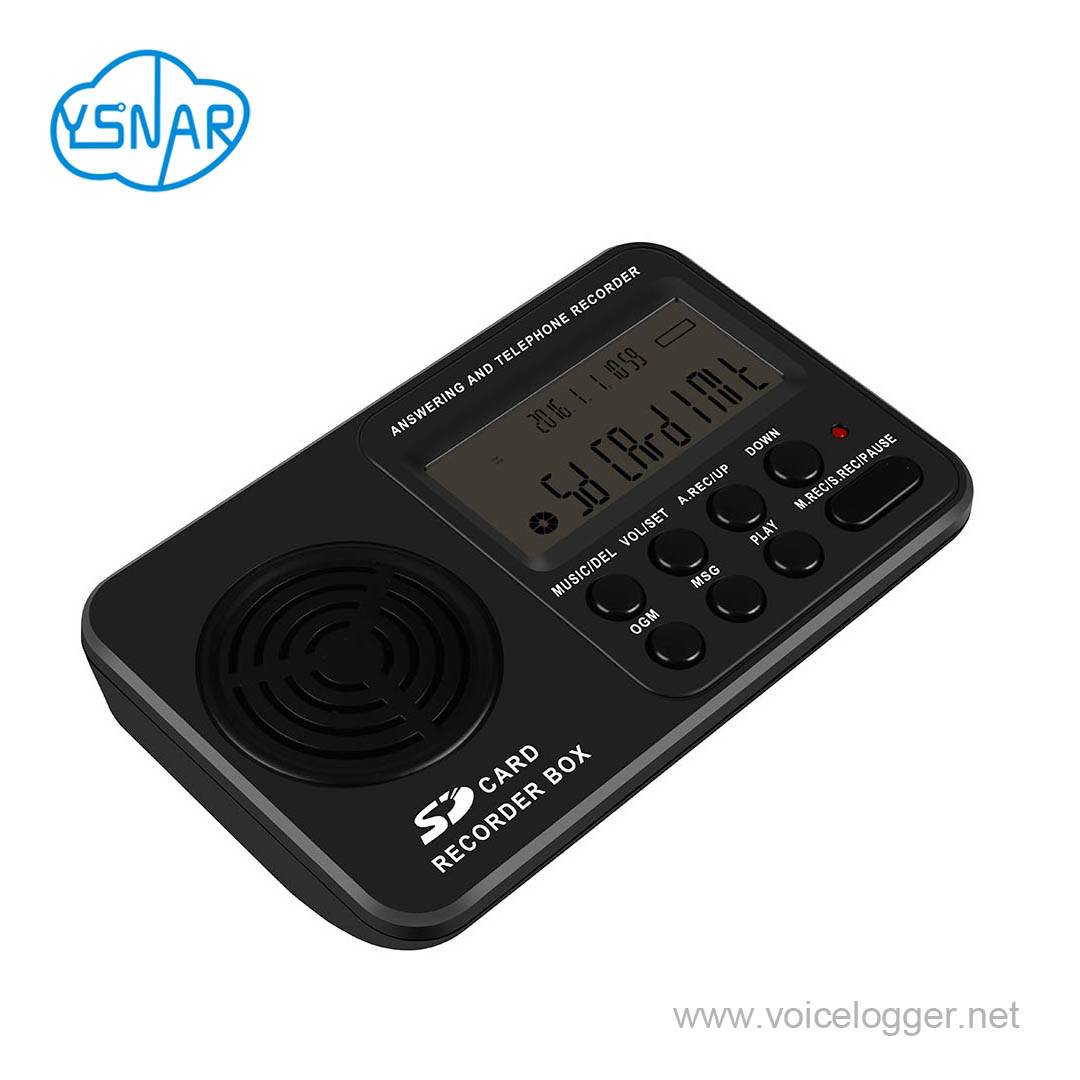 Buy Single Line Sd Card Voice Logger, 1ch Digital Voice Recorder With ...