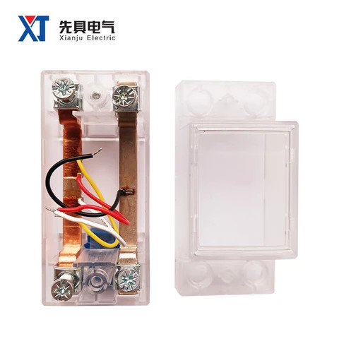 Buy Single Phase Electric Energy Meter Housing Shell Oem Odm 35mm Guide ...
