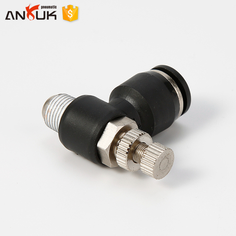 Buy Sl Series One Way Throttle Valve Hand Speed Controller Fitting ...