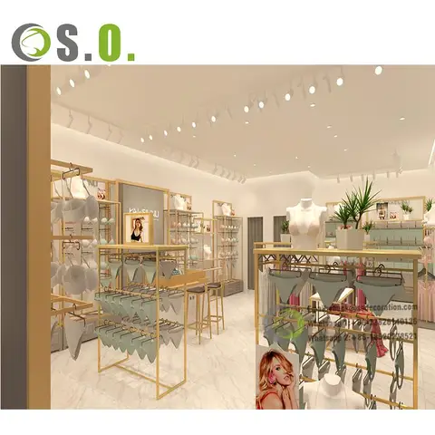 Buy Tailor-made Bra Shop Interior Design Display Stands Retail Lingerie ...