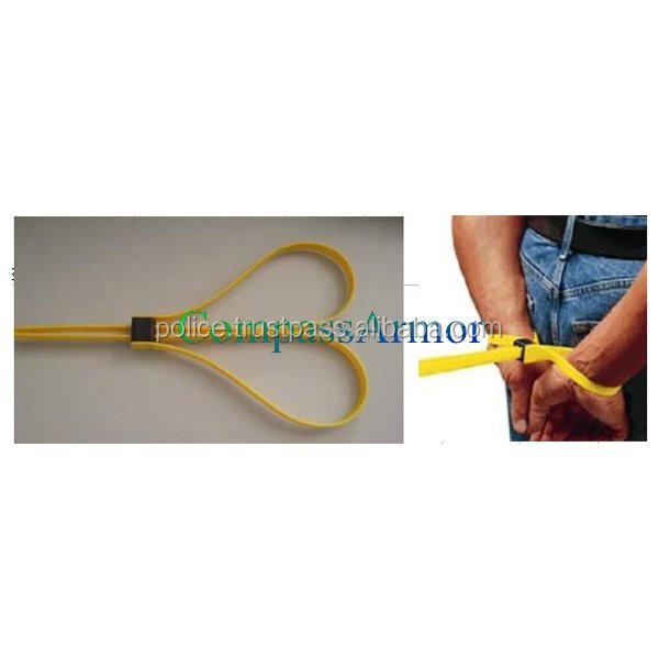 Buy Tri-fold Single-use Yellow Color Restraints Disposable Plastic ...