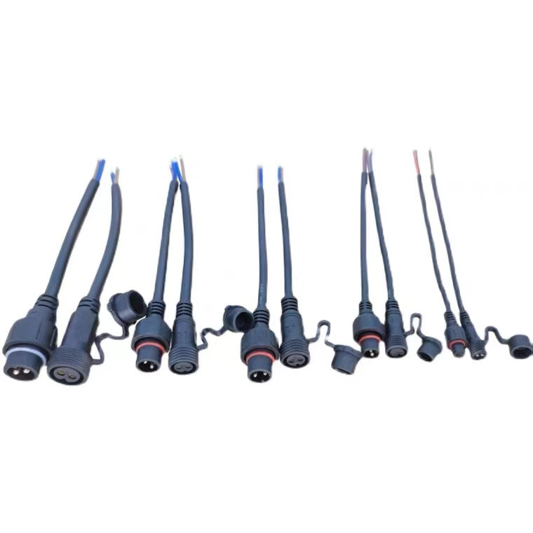 Buy Waterproof Male Plug Docking Connector Outdoor Connector Led 2pin ...