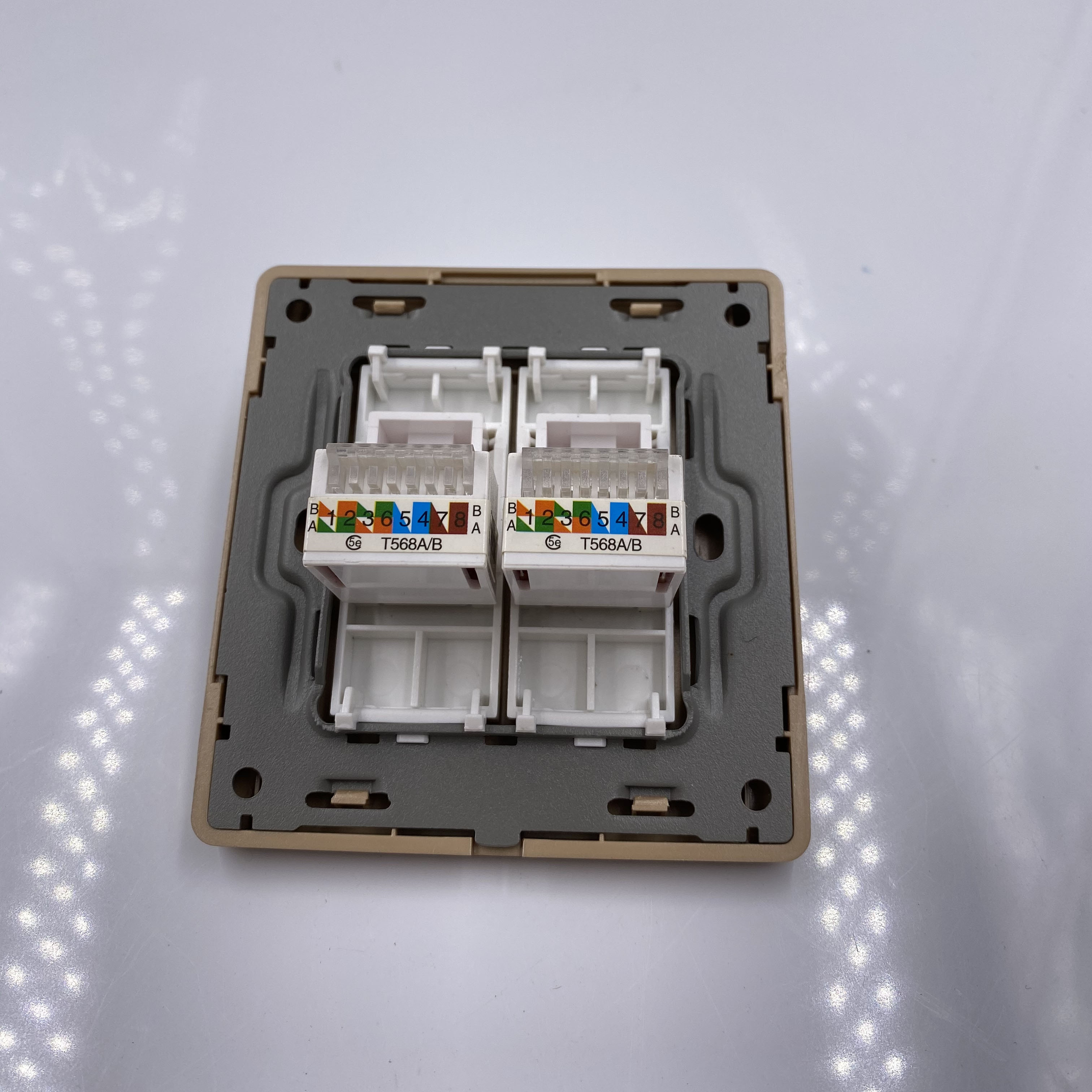 Buy Wide Rocker Light Switch 10amp Single Gang-1 Or 2 Way Gold Grey ...