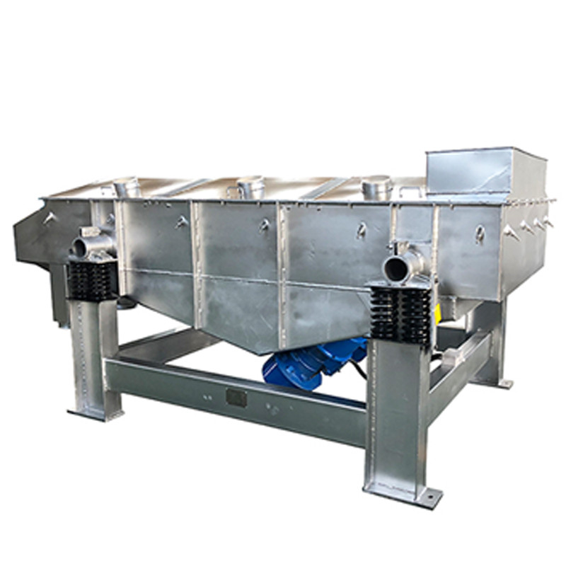 Buy Zsq Wood Pellet Sawdust Linear Vibrating Sieving Screener Machine ...