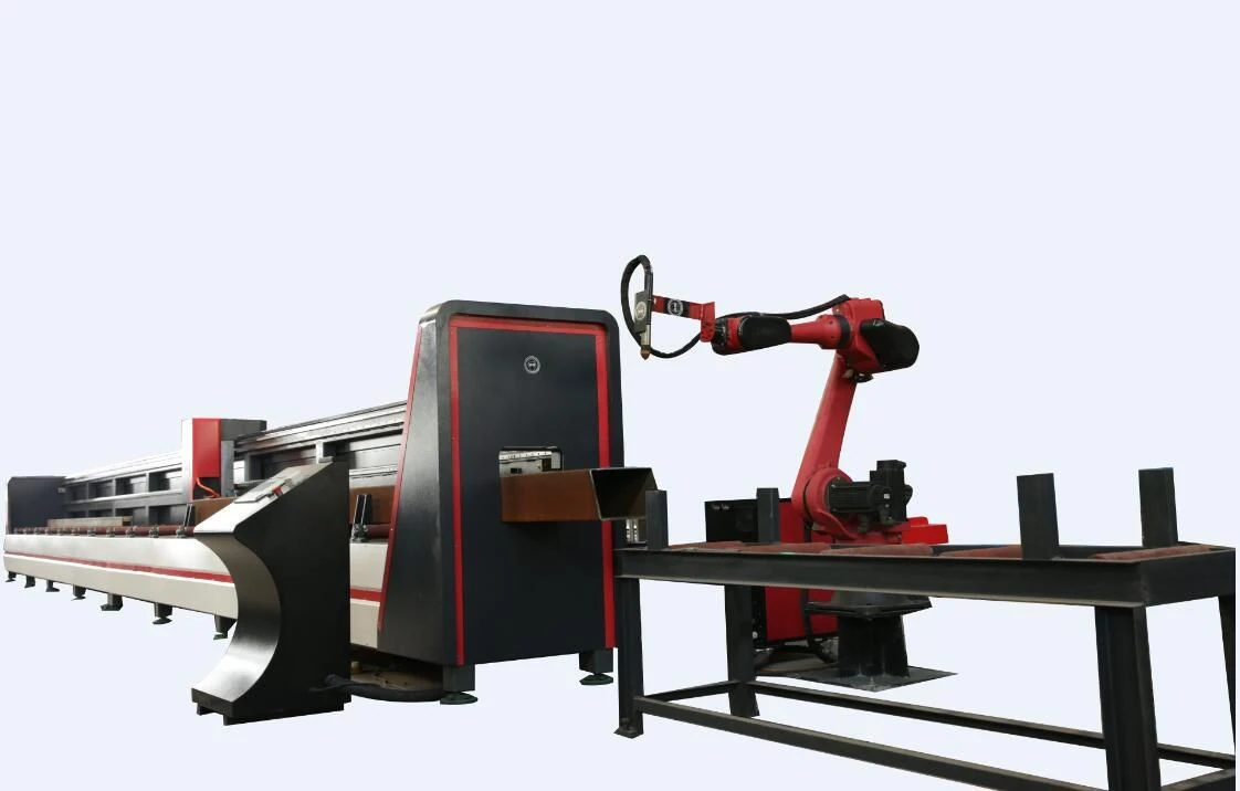 Buy Thick Round Tube Metal Cutting Machine And Pipe Cutting Robot Arm ...