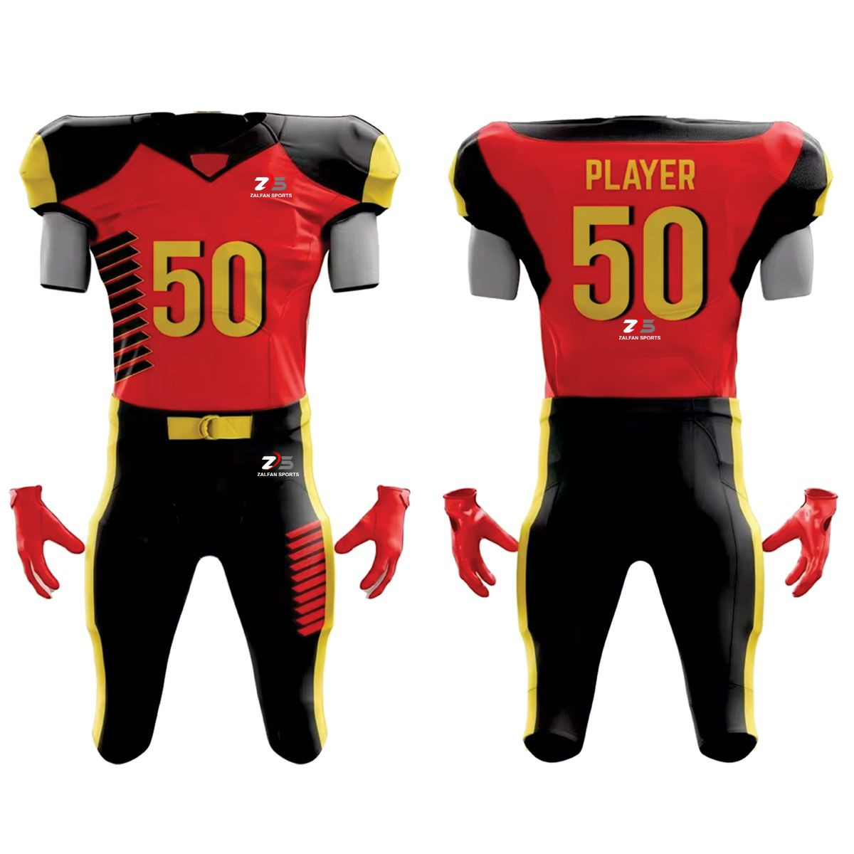 Buy Custom American Football Uniforms from World MMA Supplies, Pakistan ...