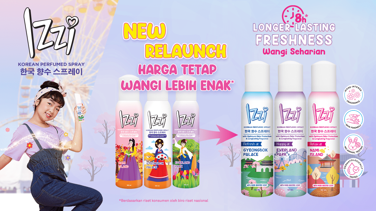 Buy Izzi Korean Body Spray 150 Ml from Wipro Unza Indonesia, Indonesia ...