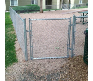 Buy Residential Galvanized Chain Link Gate from DuraLink Fencing ...