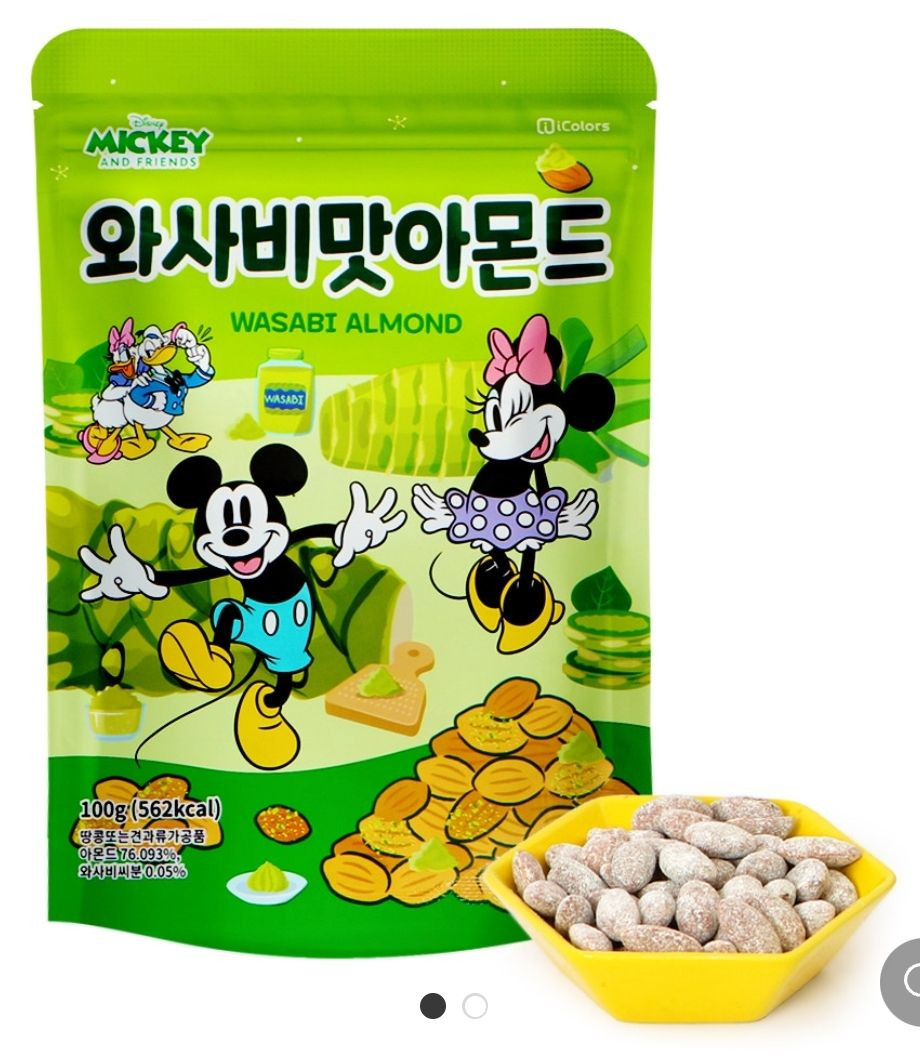 Buy Disney Wasabi Almond 30g from GN KOREA, South Korea | Tradewheel.com