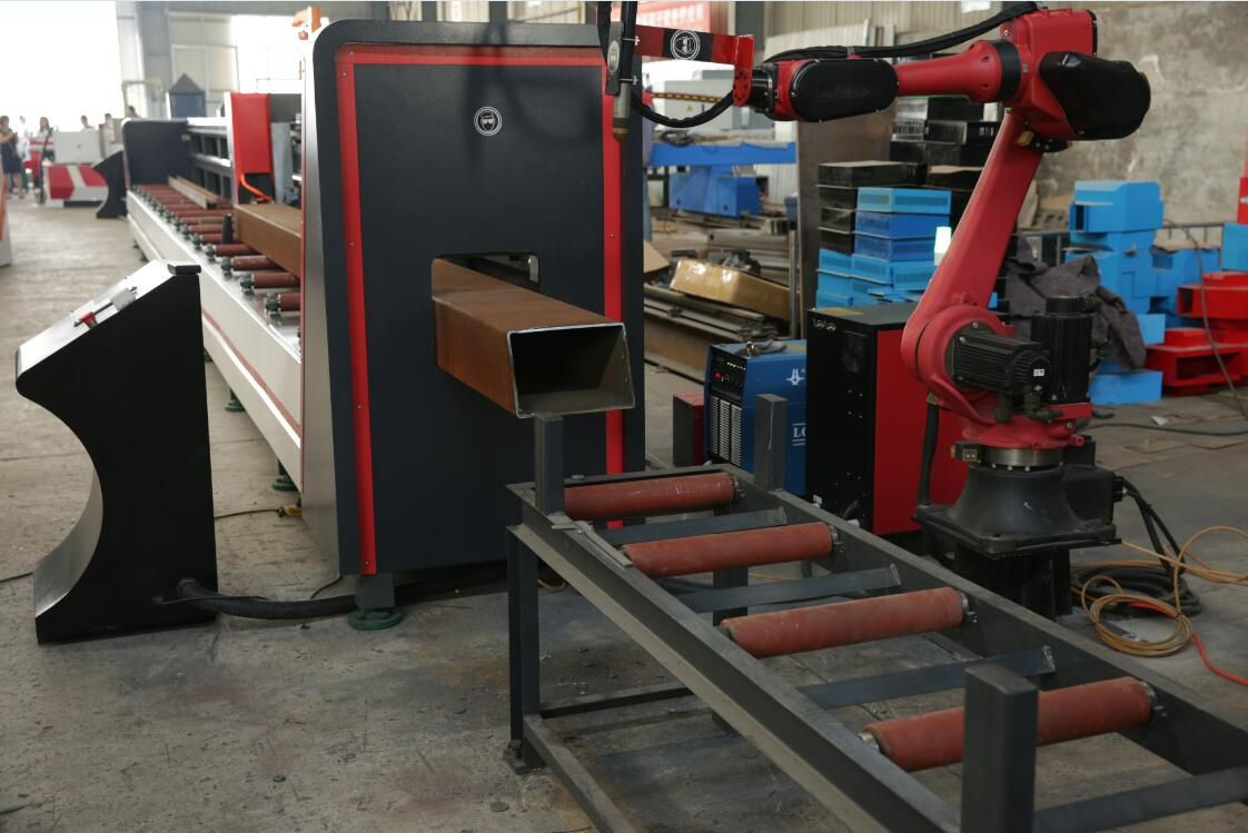 Buy Thick Round Tube Metal Cutting Machine And Pipe Cutting Robot Arm ...