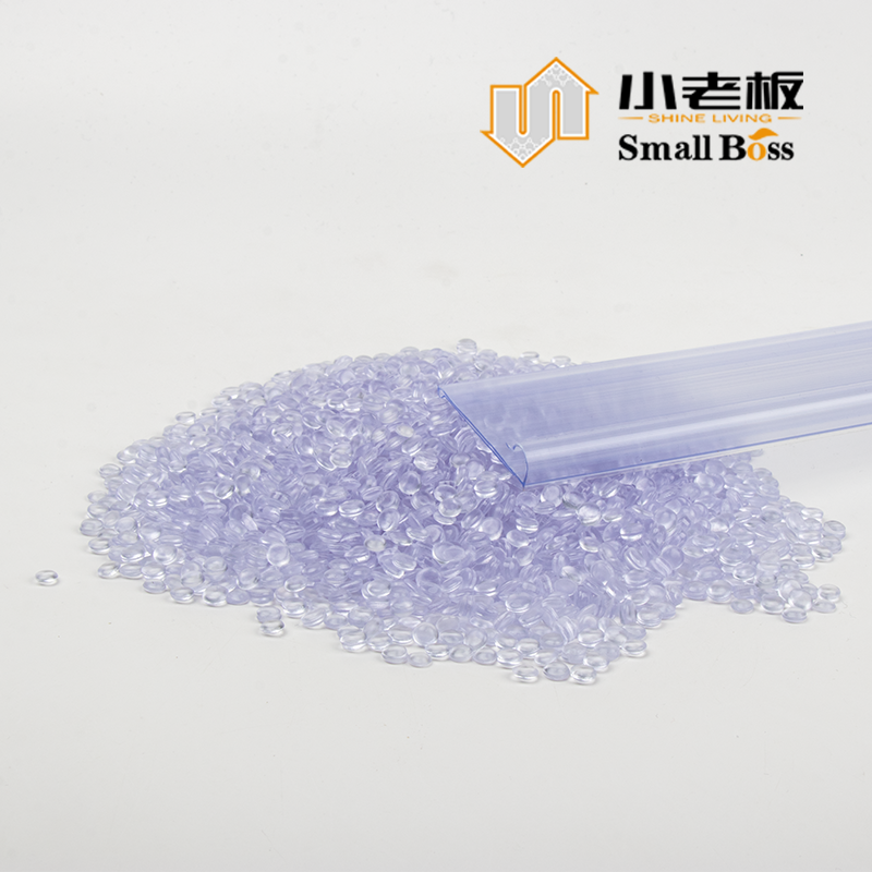 Buy Transparent Pvc Granules For Supermarket Shelf Label Strips from ...