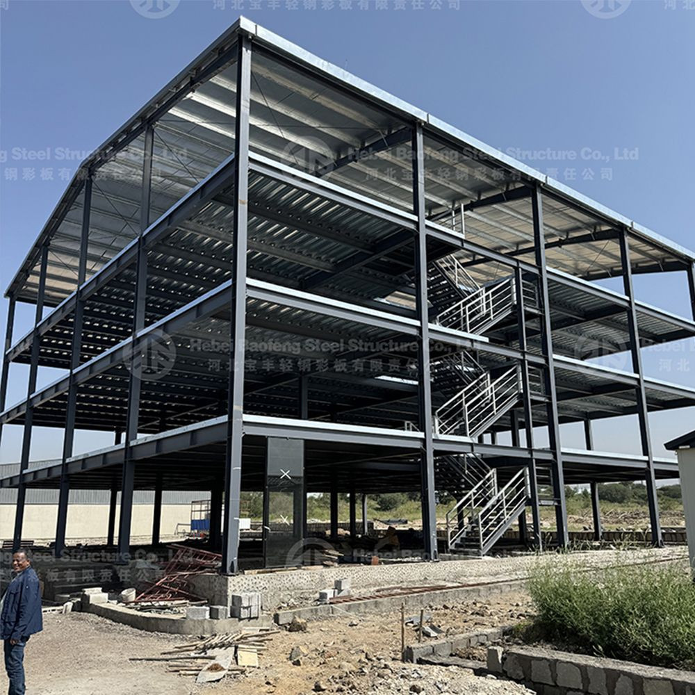 Buy High Quality Steel Structure Multi Story Warehouse Building from ...