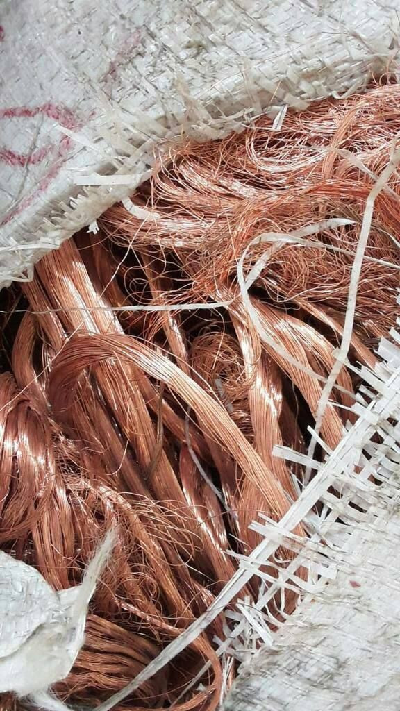 Buy Copper Wire Scrap, (millberry) 99.99% At A Purity Of 99.98% Min And ...