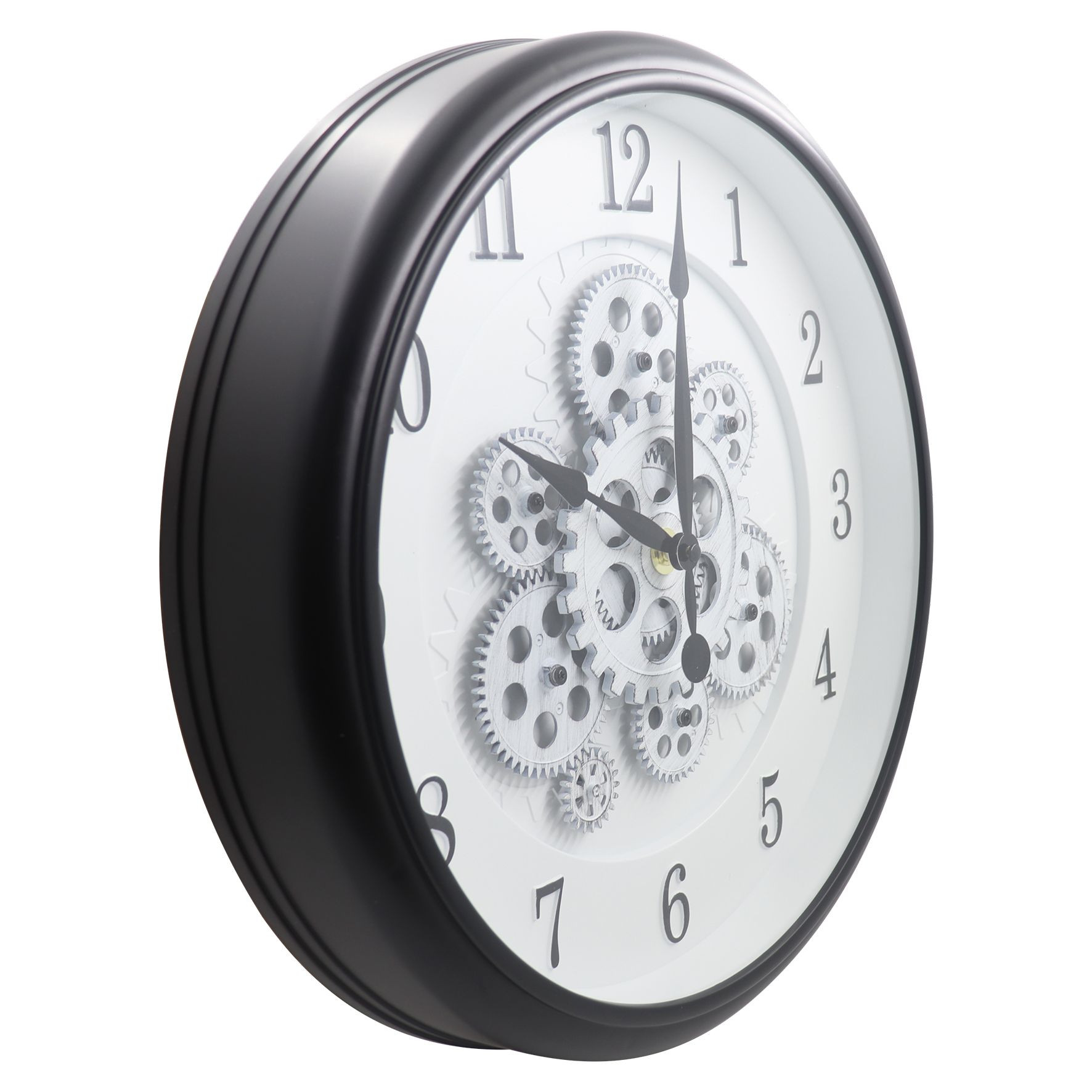 Buy White Clock Face Gear Wall Clock from Shaoxing Mingya Homeware Co ...
