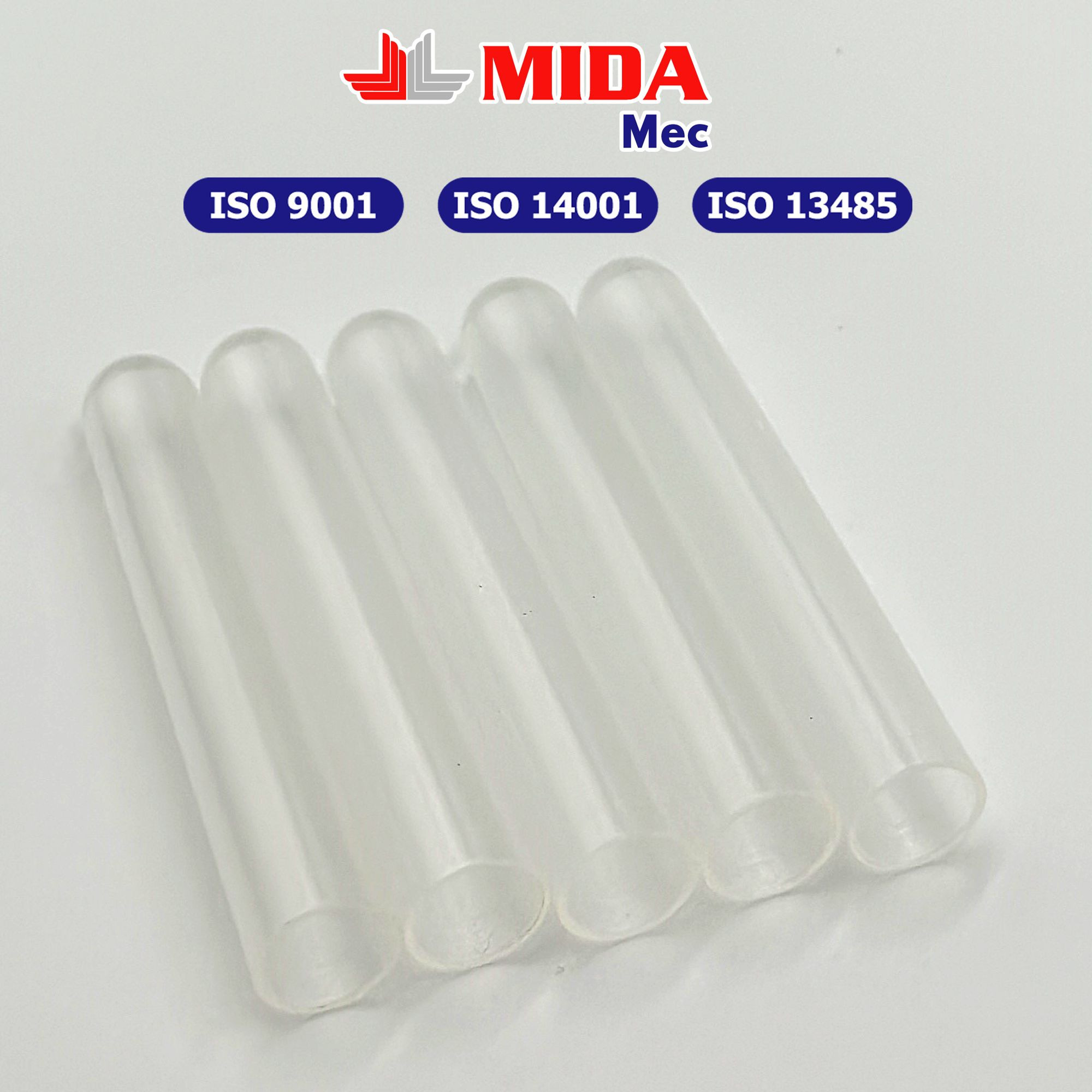 Buy Plastic Test Tubes With Plug Caps 12x75mm Pp from MINH DAT ...
