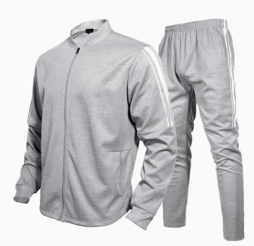 Buy Men′s Tracksuit Casual Sweatsuit 2 Piece Set Long Sleeve Athletic ...