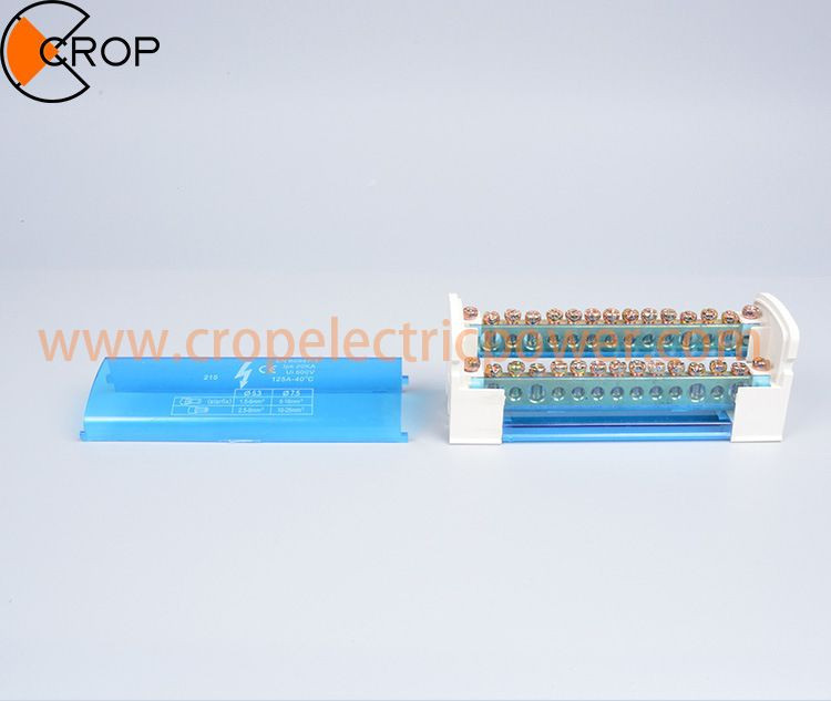 Buy Terminal Box Junction Box With Terminal Block Din Rail Copper ...