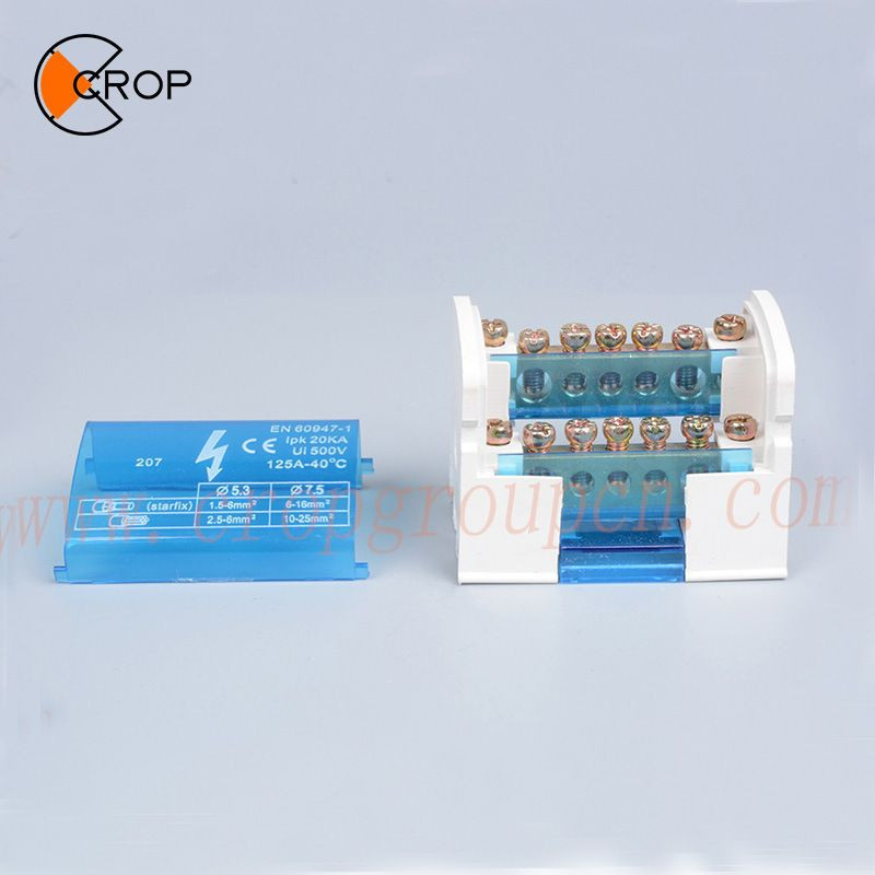 Buy Terminal Box Junction Box With Terminal Block Din Rail Copper ...