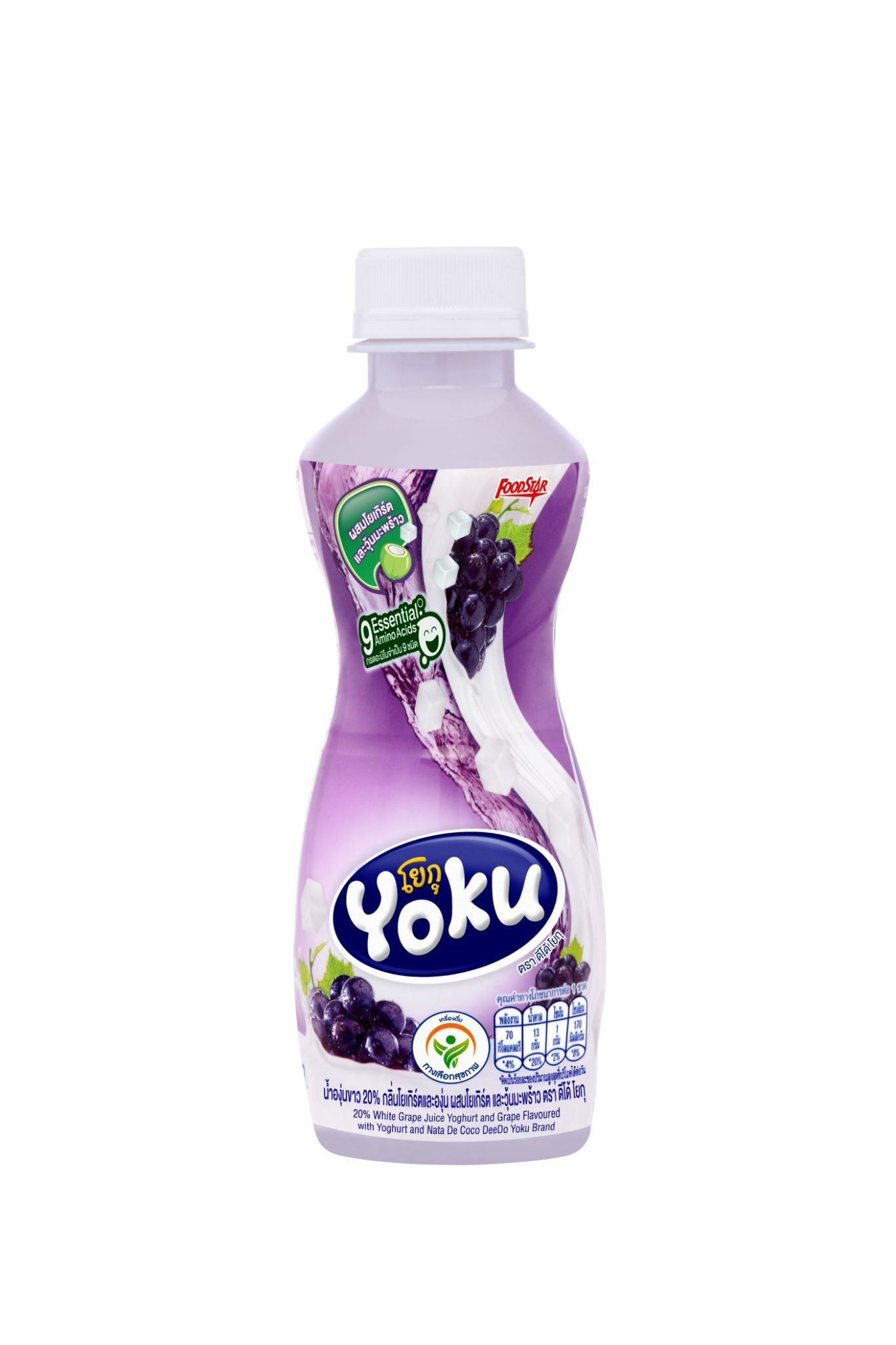 Buy Yoku Fruit Juice With Yoghurt + Nata De Coco 230 Ml. from Foodstar ...