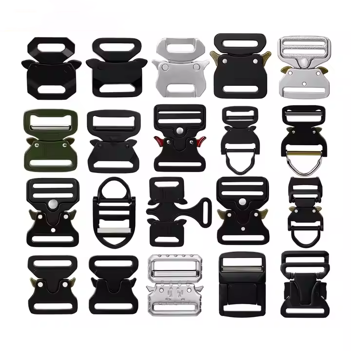Buy 2 Pack Tactical Buckle Easy Replacement Travel Strap Quick Release ...
