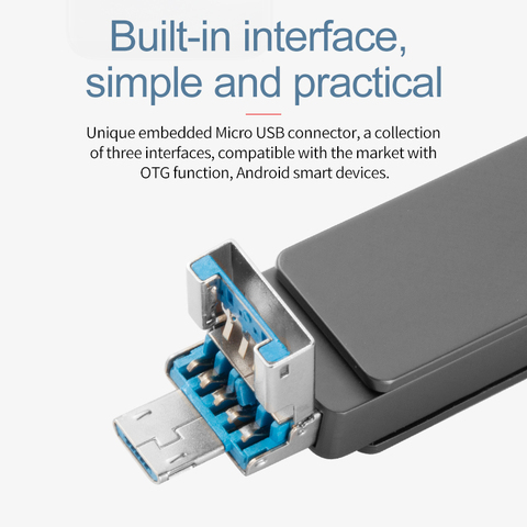 Buy 2 In1 Otg Usb 2.0 Pen Drive 2gb 4gb 8gb 16gb 32gb 64gb 128gb 256gb ...