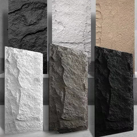 Buy 2024 Hot Design 3cm 5cm Alternative Stone Artificial Stone Pu ...