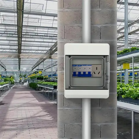 Buy 4/6/9/12/15/18 Way Switch Panel Distribution Box Mcb Ip65 ...