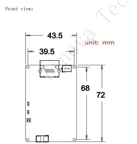 Buy 7inova Av600 Homeplug Av Powerline Carrier Module Pcba Up To ...