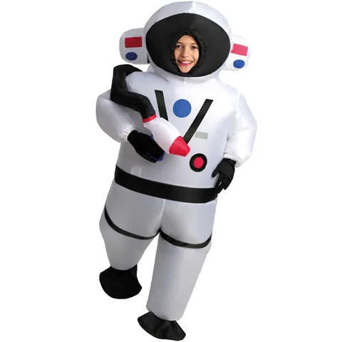 Buy Adult Deep Space Nasa White Astronaut Cosplay Blow-up Halloween ...