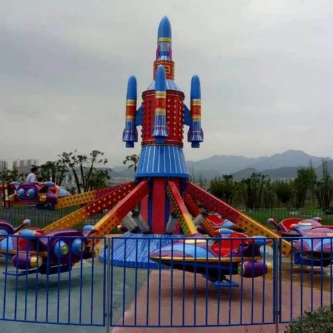 Buy Amusement Park Rides Kids Self Control Plane Kiddie Airplane Ride ...