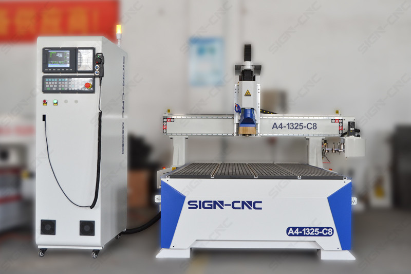 Buy Atc Woodworking Machine A4-1325-c8 Wood Cnc Router High ...