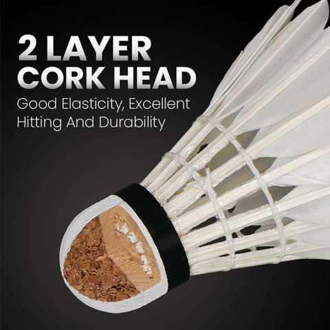 Buy Badminton Shuttlecock Kunli Silver Class A Cigu Duck Feather ...