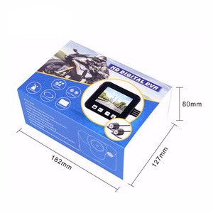 Buy Car Black Box Dual Lens Full Hd 720p Motorcycle Dvr Camera, Car ...