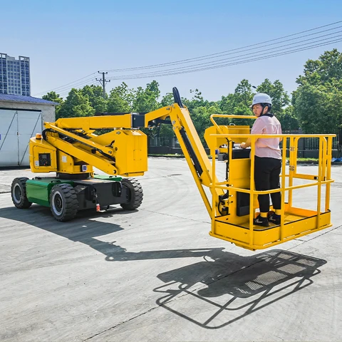 Buy China Brand Articulated Boom Lift 14m 16m Meter Aerial Work ...