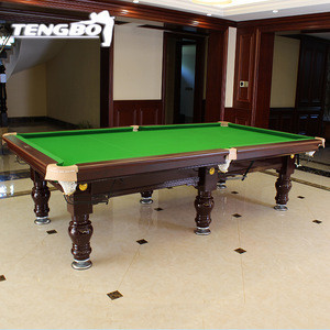 Buy Chinese 8 Ball Pool Table 9ft Snooker Billiard Table from Shanghai ...