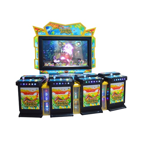 Buy Coin Operated New Fishing Arcade Game Machine 4 Players Fish Game ...