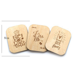 Buy Custom Laser Cut Wooden Fridge Magnet from Liaocheng Teda Art And ...