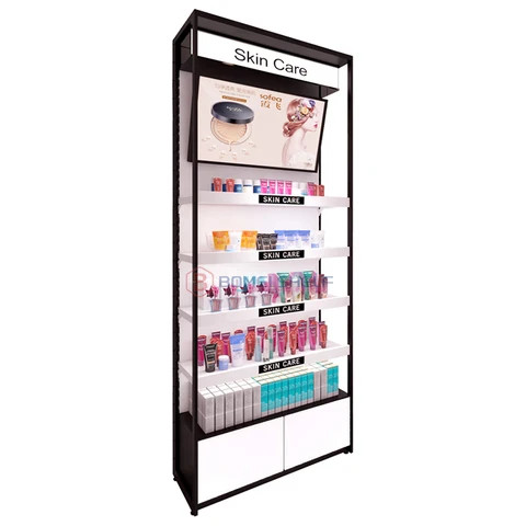 Buy Customized Display Cabinets For Factories Boutique Skincare Stores ...