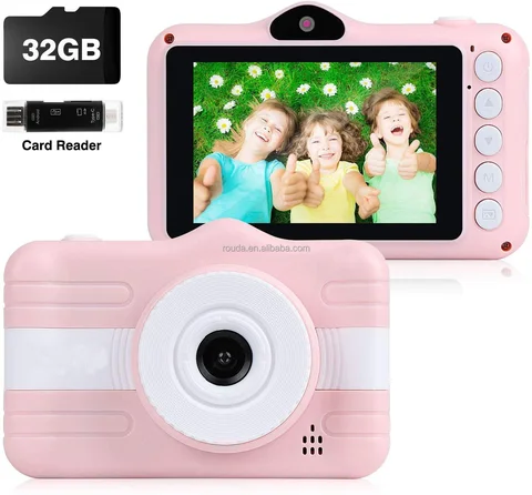 Buy Cute Cartoon Kids Instant Camera Children Fun Christmas Gift ...