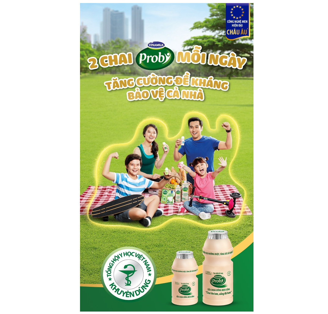 Buy Drinking Yogurt - Vinamilk - Probi Yogurt - Less Sugar Flavor ...