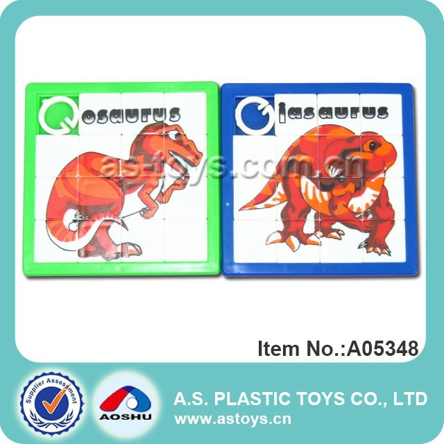 Buy Educational Plastic Kids Toys Mini Sliding Puzzle For Distributor ...