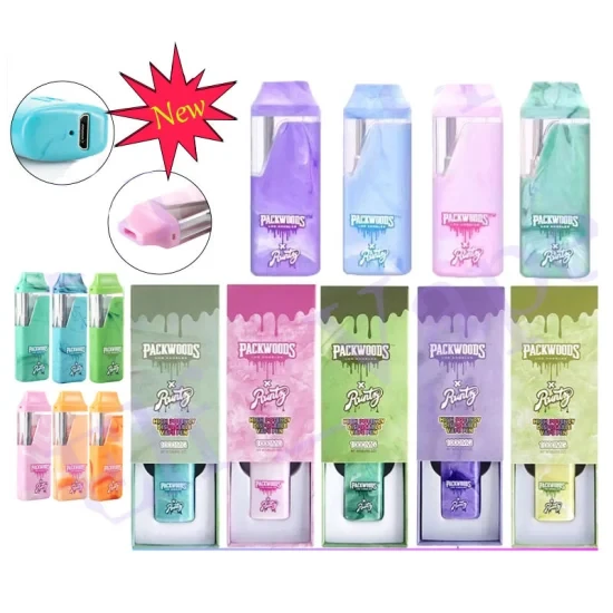 Buy Empty Packwood Disposable Vapes Pen 1ml 2ml Pod 380mah Rechargeable ...