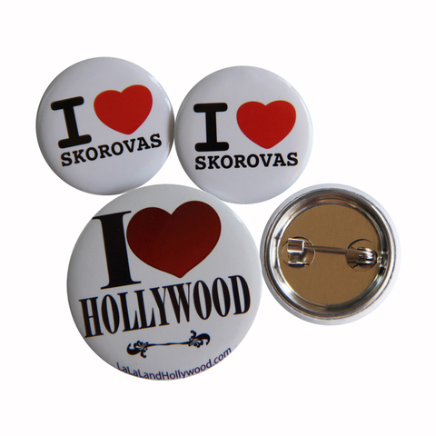 Buy Factory Wholesale Chest Pin Badges Custom Made Rounded 25mm Button ...