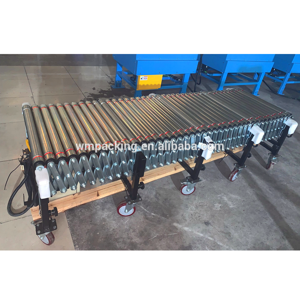 Buy Flexible Powered Extendable Retractable Roller Conveyor from ...