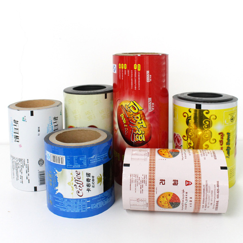 Buy Food Packaging Plastic Roll Film Copperplate Printing Composite ...