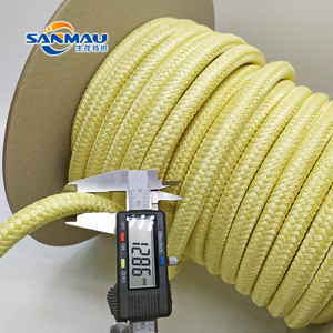 Buy High Performance Fire Resistant Cut Proof Para Aramid Rope 8mm 10mm ...