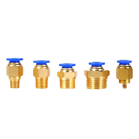 Buy High Quality Pneumatic Parts Kits Spc8-02 Cylinder Push In Air Pipe ...